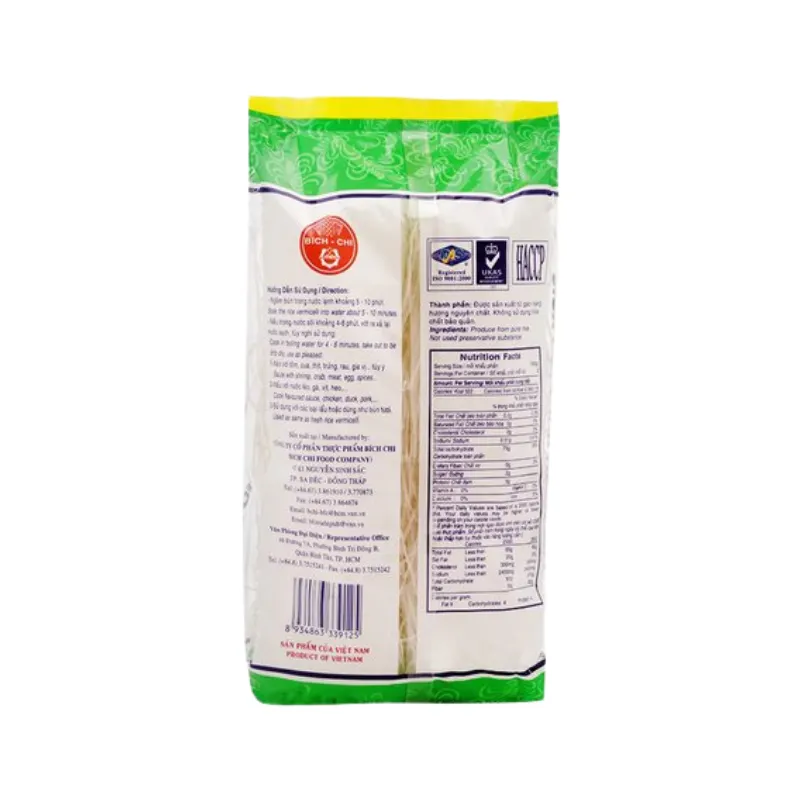 Bich Chi Nang Huong Rice Vermicelli 200g - BICH CHI FOOD JOINT STOCK ...