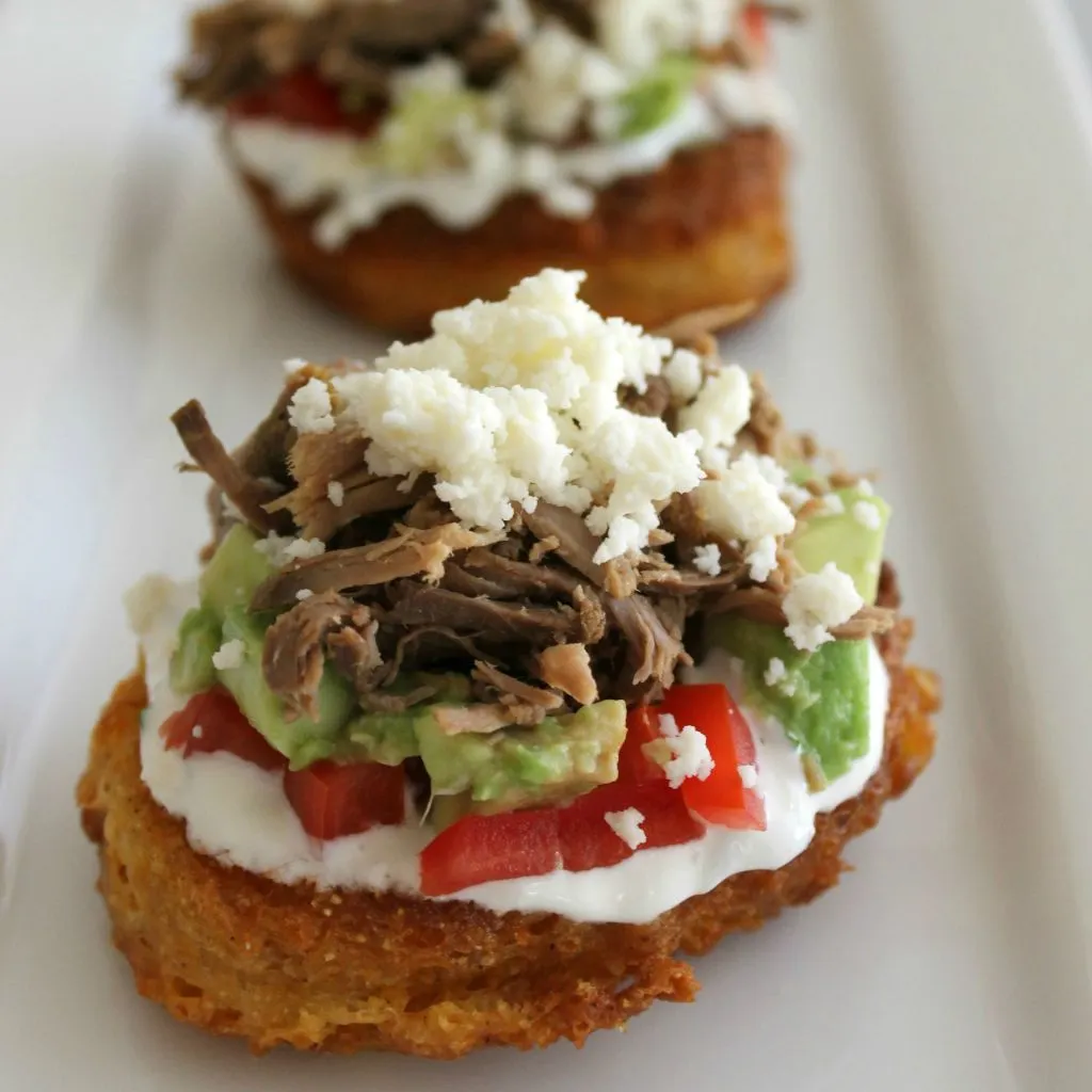 MINI CORN TOSTADAS | Arobid