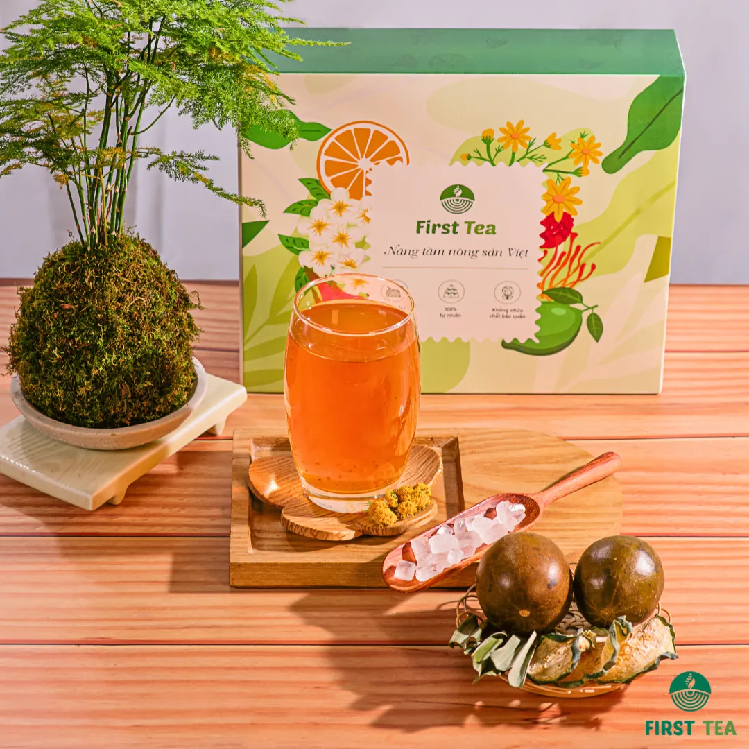 Trà sâm bí đao hạt chia | Arobid