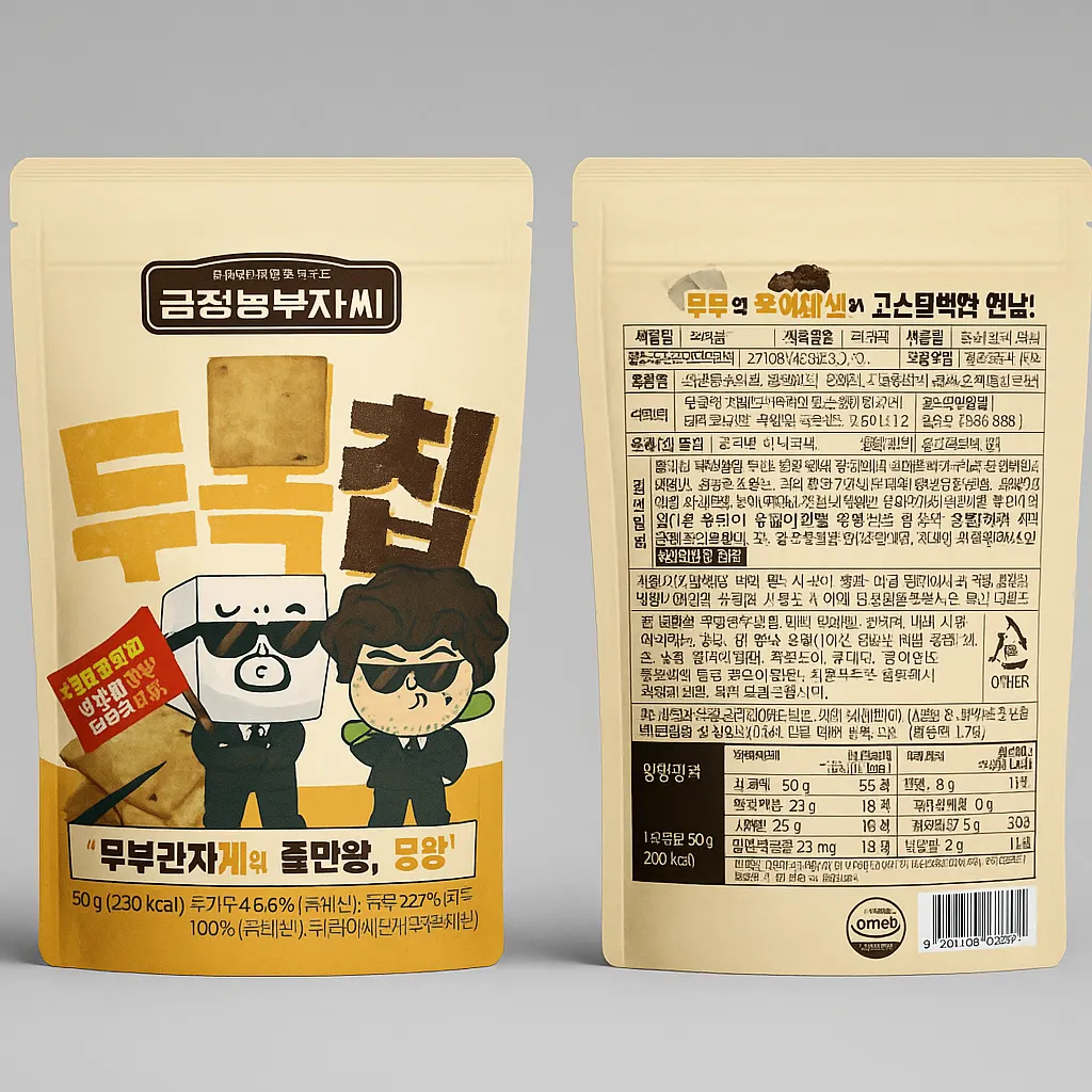 Tofu Boss Chips - The Bright Farmer-Mr. Cha | Arobid